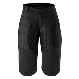 Fahrradhose Gonso "TRAIL SHORTS PRIMALOFT W" Gr. 36, Normalgrößen, schwarz Damen Hosen Primaloft-Radhose, MTB-Shorts ohne Sitzpolster, verstellbarer Bund