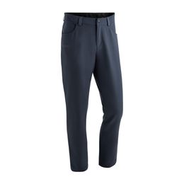 Funktionshose Maier Sports "Charles" Gr. 50, Normalgrößen, grau, Herren, 91% Polyester (Recycelt), 9% Elasthan, Hosen, Herren Outdoorhose, elastische Hose mit Fleece Innenseite, Regular fit