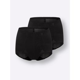 Speidel Damen Miederhose mit verst&auml;rkter Vorderpatte, schwarz, Gr&ouml;&szlig;e 90