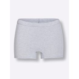 w&auml;schepur w&auml;schepur Damen Longpanty im Vorteilspack, grau-meliert, Gr&ouml;&szlig;e 52/54