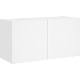 vidaXL - TV-Wandschrank Weiß 80x30x41 cm