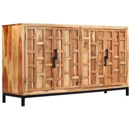 Sideboard Massivholz Akazie 145x40x80 cm vidaXL