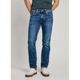 Regular-fit-Jeans Pepe Jeans "CASH" Gr. 30, Länge 36, blau (mid blue) Herren Jeans