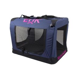 eukanuba Pet Soft Crate 91.4x63.5x63.5 cm blue/black XXL