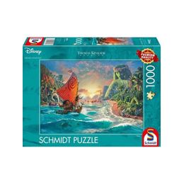 SCHMIDT Puzzle - Thomas Kinkade: Disney Vaiana Moana (1000 Pieces) Boden