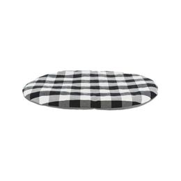 Trixie Scoopy cushion oval 64 × 41 cm black/white/grey