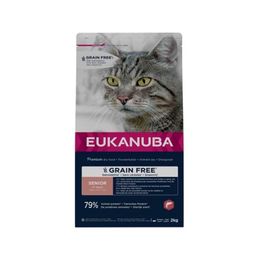 eukanuba Euk Cat Senior Grainfree Salmon 2 kg