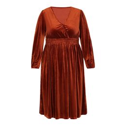 NAEMI Kleid Damen Gr&ouml;&szlig;e 42 rostbraun Winterkleid