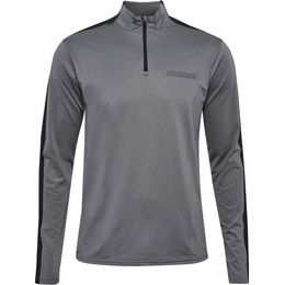 Hummel Sportsweatshirt Herren Gr&ouml;&szlig;e XL dunkelgrau / schwarz