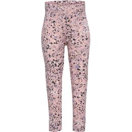 Hummel Leggings M&auml;dchen Gr&ouml;&szlig;e 80 pink / schwarz