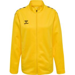 Hummel Sportsweatshirt Damen Gr&ouml;&szlig;e XXL limone / schwarz