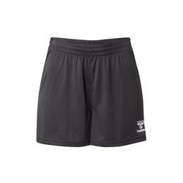 Hummel Sportshorts 'Authentic' Damen Gr&ouml;&szlig;e S grau / anthrazit / wei&szlig;