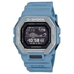 Smartwatch Casio G-SHOCK Smartwatches blau Armbanduhr, Herrenuhr, Bluetooth, Super-Auto LED Light, Training Log