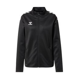 Hummel Sportsweatjacke 'Core XK' Damen Gr&ouml;&szlig;e M schwarz / wei&szlig;