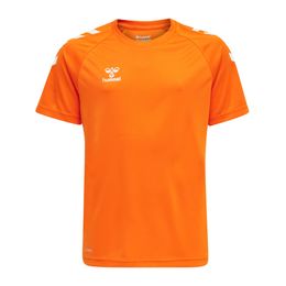 Hummel Funktionsshirt Jungen Gr&ouml;&szlig;e 116 orange / wei&szlig;