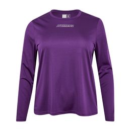 Hummel T-Shirt 'ITE' Damen Gr&ouml;&szlig;e XL lila / wei&szlig;