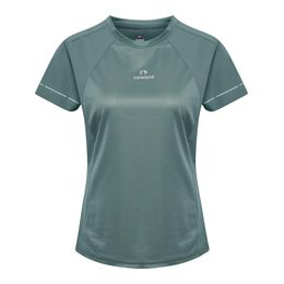 Newline Funktionsshirt 'BREATHE' Damen Gr&ouml;&szlig;e L gr&uuml;n / wei&szlig;