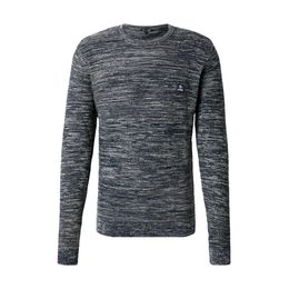 Key Largo Pullover 'CALGARY' Herren Gr&ouml;&szlig;e L nachtblau / grau