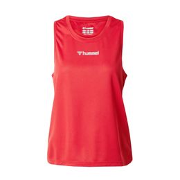 Hummel Sporttop Damen Gr&ouml;&szlig;e M blutrot / silber
