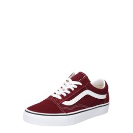 Vans Sneaker 'Old Skool' Herren Gr&ouml;&szlig;e 44 dunkelrot / wei&szlig;