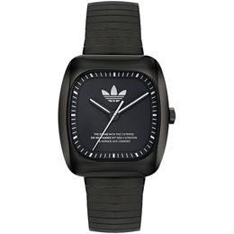 Quarzuhr adidas originals "RETRO WAVE ONE" Armbanduhren schwarz Damen Armbanduhr, Damenuhr, Herrenuhr