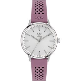 Quarzuhr adidas originals "CODE ONE, AOSY220692I" Armbanduhren rosa (altrosa) Damen Armbanduhr, Damenuhr