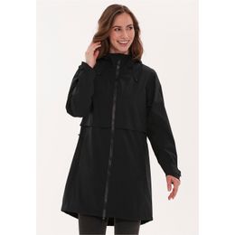 Outdoorjacke WEATHER REPORT "Dayton" Gr. 38, schwarz, Damen, 90% Polyester, 10% Elasthan, unifarben, Jacken, mit getapten Nähten