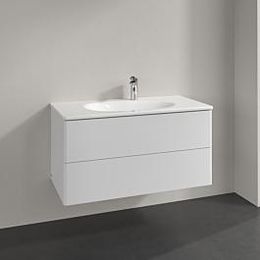 Villeroy & Boch Villeroy und Boch Antao Waschtisch-Unterschrank K05000GF 98,8x50,4x49,6cm, ohne Frontstruktur, glossy white lacquer