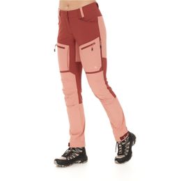 Softshellhose WHISTLER "Kodiak", Damen, Gr. 38, EURO-Größen, rot (rot, rosa), 94% Nylon, 6% Elasthan, mehrfarbig, casual, Hosen, mit praktischen Taschen