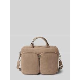 Marc O'Polo Business-Tasche aus Velours-Rindleder