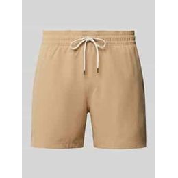 Polo Ralph Lauren Badehose mit Logo-Stitching Modell 'TRAVELER'