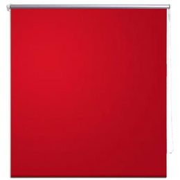 Verdunkelungsrollo 100 x 230 cm rot vidaXL