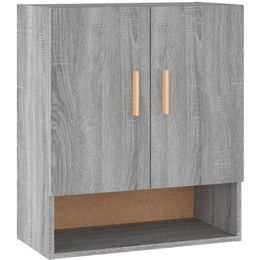 Wandschrank Grau Sonoma 60x31x70 cm Holzwerkstoff vidaXL