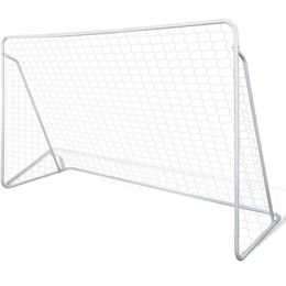 vidaXL - Mini Fußball Torpfosten Netz Set Stahl 240 x 90 x 150 cm 962633