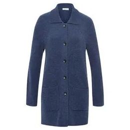 Mendler Long-Strickjacke include blau, 38