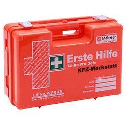 Leina-Werke Erste-Hilfe-Koffer Pro Safe KFZ-Werkstatt DIN 13157 + Erweiterung orange