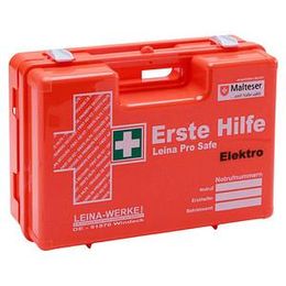 Leina-Werke Erste-Hilfe-Koffer Pro Safe Elektro DIN 13157 + Erweiterung orange