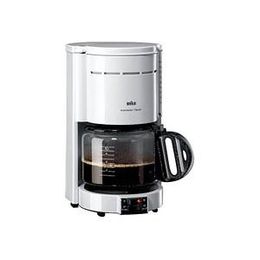 Braun KF 47/1 Classic Kaffeemaschine weiß, 10 Tassen