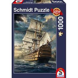 SCHMIDT Segel gesetzt! Puzzle, 1000 Teile