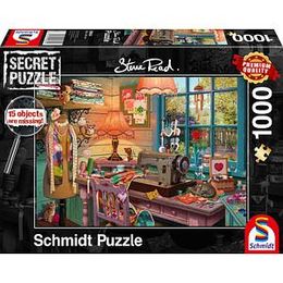 SCHMIDT Steve Read - Secret Puzzle Im Nähzimmer Puzzle, 1000 Teile