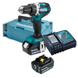 Makita DDF484RTJ Akku-Bohrschrauber-Set 18,0 V, mit 2 Akkus