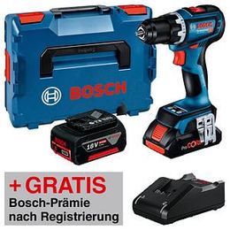 AKTION: Bosch Professional GSR 18V-90 C Akku-Bohrschrauber-Set 18,0 V, mit 2 Akkus mit Prämie nach Registrierung