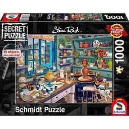 SCHMIDT Steve Read - Secret Puzzle Künstler-Atelier Puzzle, 1000 Teile