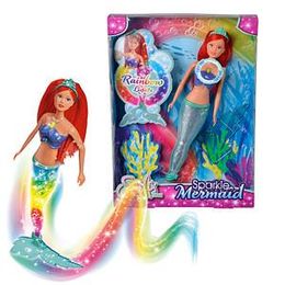 Simba Sparkle Mermaid Meerjungfrau Steffi LOVE Puppe