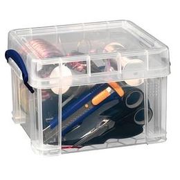 Really Useful Box Aufbewahrungsbox 3,0 l transparent 24,5 x 18,0 x 16,0 cm