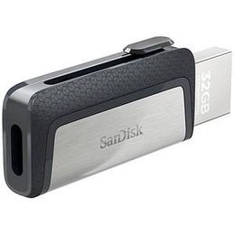 Sandisk USB-Stick Ultra Dual Drive USB Type-C silber, grau 32 GB