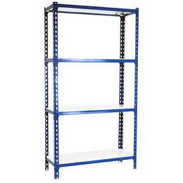 Simonrack Schwerlastregal SIMONCLICK MEGAPLUS 4 8425437076787 blau, weiß 120,0 x 50,0 x 150,0 cm