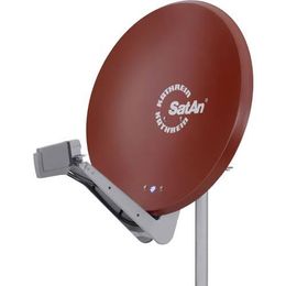 Kathrein CAS 90ro SAT Antenne 90 cm Reflektormaterial: Aluminium Rot, Braun