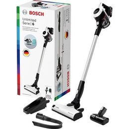 Bosch Haushalt Unlimited BKS611MTB Akku-Handstaubsauger inkl. Mini-Turbobürste, Beutellos