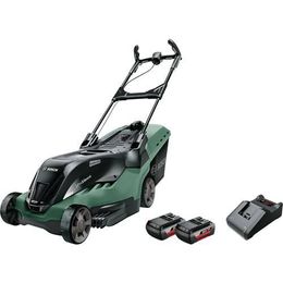 Bosch Home and Garden ADVANCED ROTAK 36-660 Akku Rasenmäher inkl. 2. Akku, mit Schnitthöhenverstellung 36 V Schnittbreite (max.) 40 cm